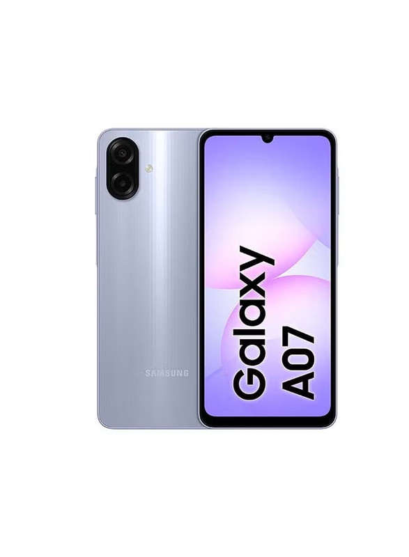 Samsung Galaxy A07, 128GB, 4GB RAM, 4G LTE, Dual SIM - Light Violet | B ...