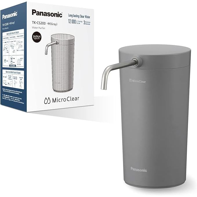 Panasonic Micro Clear Water Purifier, 12000 Liters, Grey - TK-CS200 | B ...