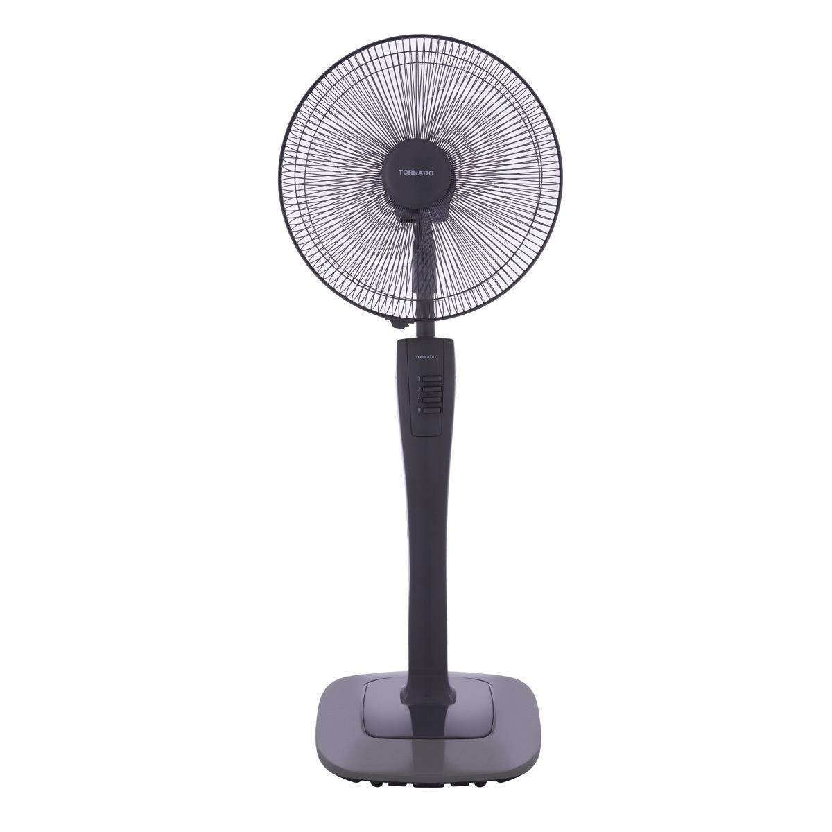 Tornado Stand Fan , 16 Inch , Grey - TSF-74G – سعر 3624 ج.م في Btech ...
