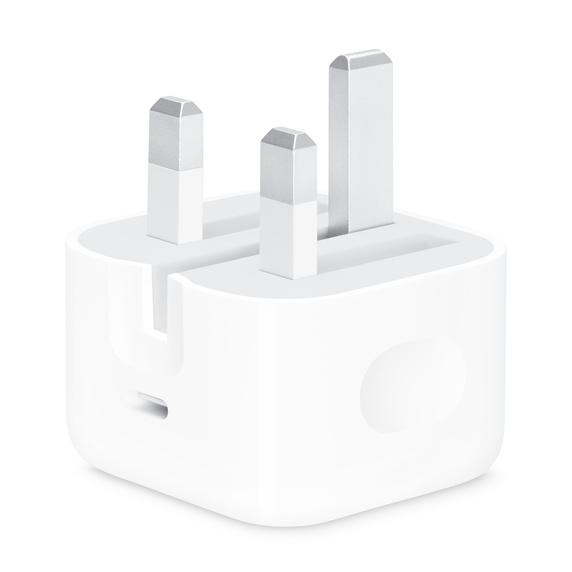 Apple USB-C Power Adapter, 20 Watts, White - MHJF3B-A | B.TECH