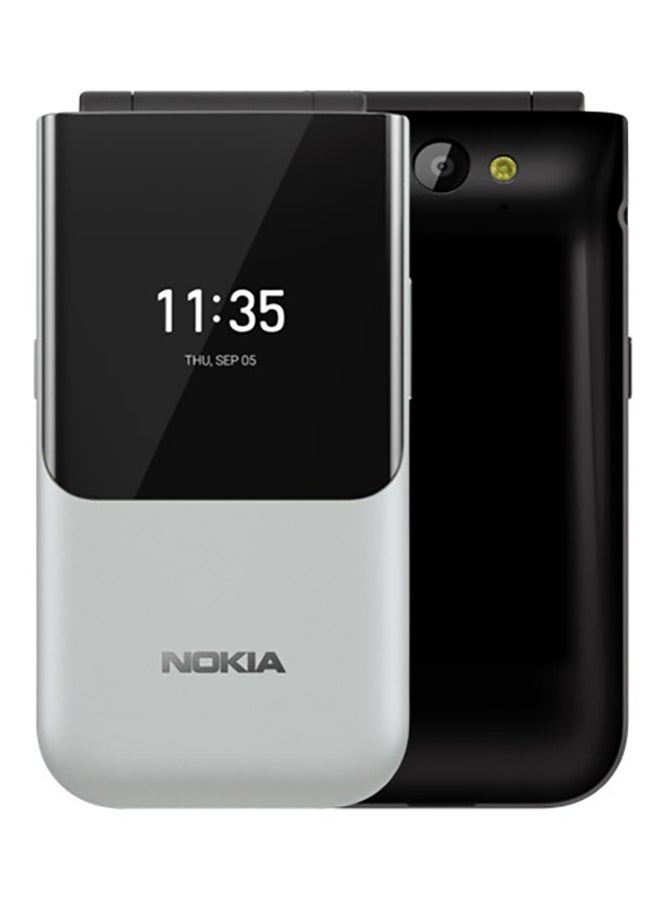 نوكيا 2720 فليب بشريحتين، 512 ميجا، رام 48 ميجا، شبكة 4G LTE - رمادي ...