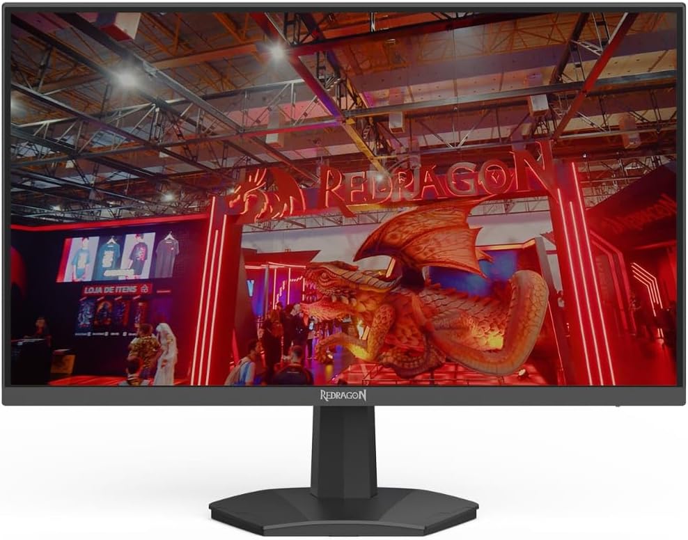 Redragon Azur Gaming Monitor, 180Hz, IPS, Black - GM24X5IPS | B.TECH