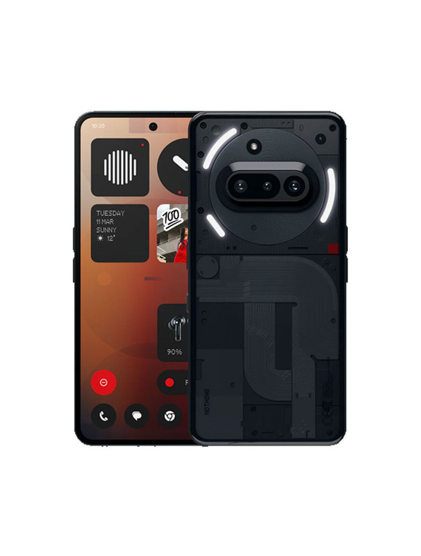 Nothing Phone 3A, 128GB, 8GB RAM, 5G, Dual SIM - Black | B.TECH