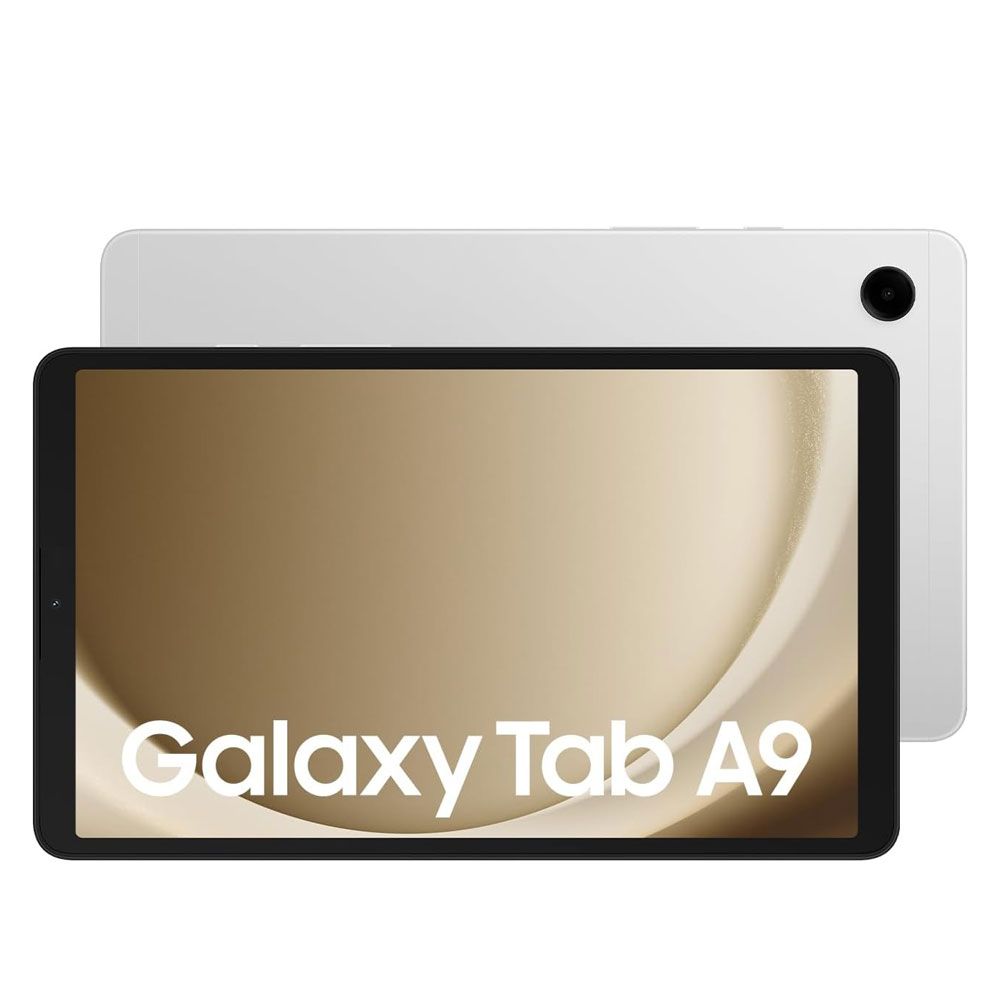 Samsung Galaxy Tab A9 Tablet , 128 GB , 8 GB , 3G , Single SIM , Silver