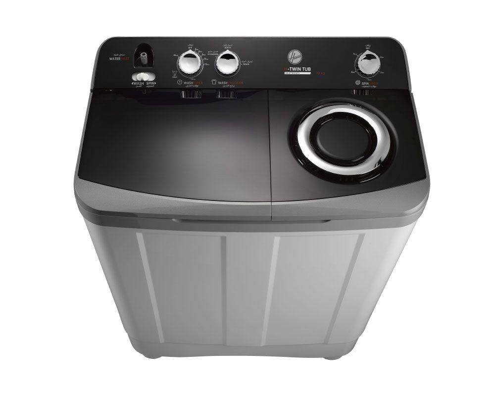 Hoover Half Automatic Washing Machine, 10 Kg, Grey - HW-HTTN10LSTO | B.TECH