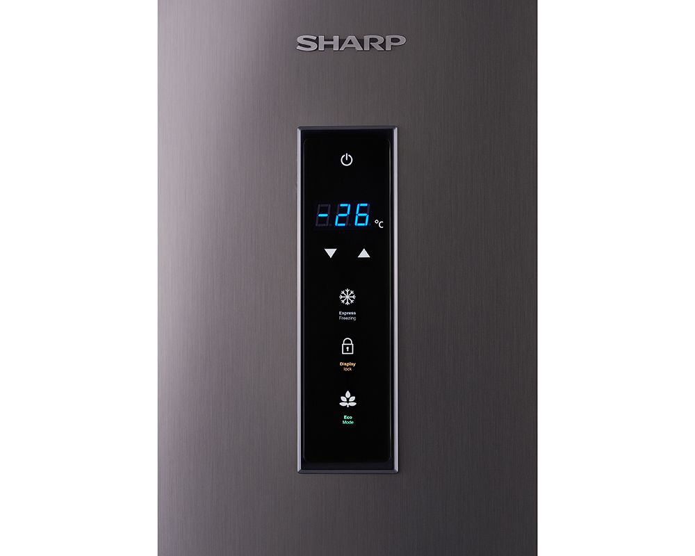 Sharp No-Frost Inverter Freezer 6 drawers, 250 Liters, Stainless - FJ ...