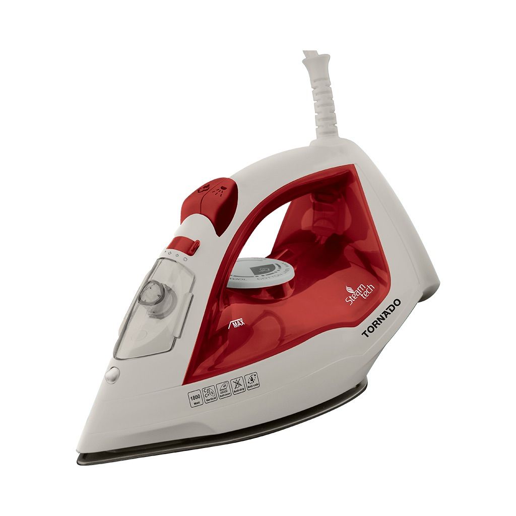 Tornado Steam Iron , 1800 Watt , Multi Color - TST-1800NT