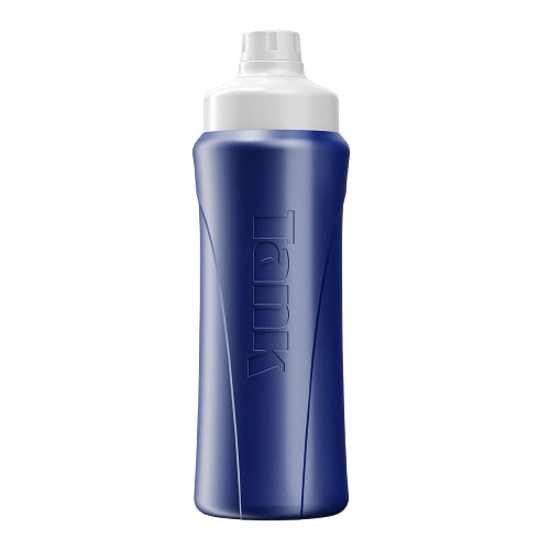 Tank Super Cool Mini Water Bottle, 650ml- Blue | B.TECH